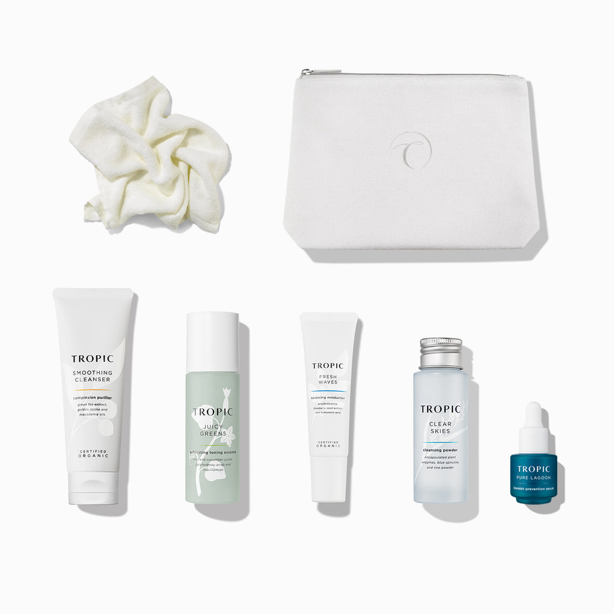Skincare Discovery Kit | Travel Skincare Set | Tropic Skincare