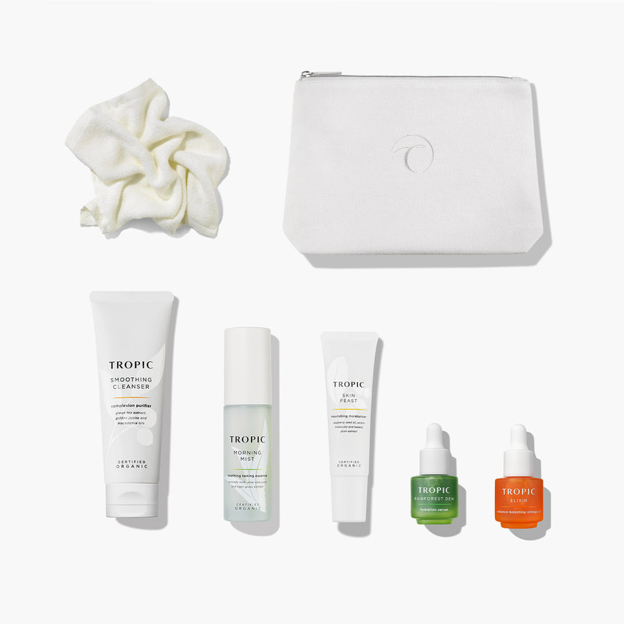 Skincare Discovery Kit | Travel Skincare Set | Tropic Skincare