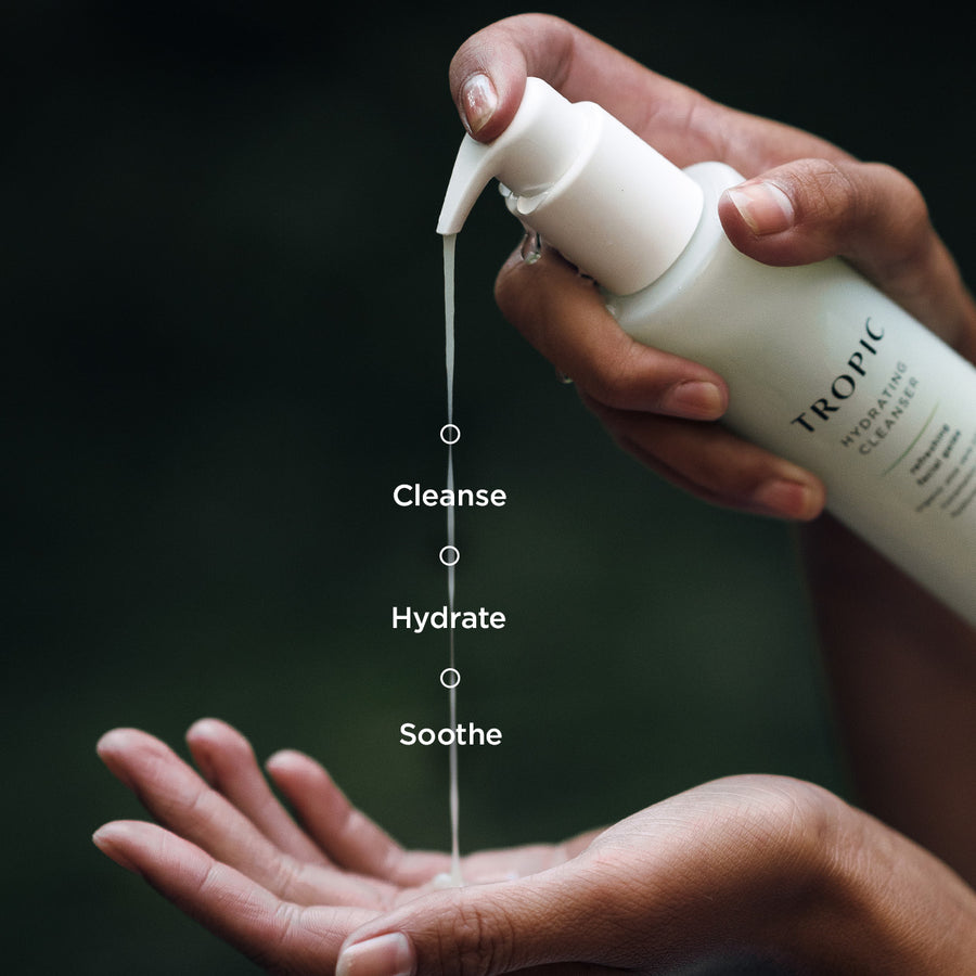 Hydrating Cleanser Refreshing Facial Gelée For Dry Skin - Tropic Skincare